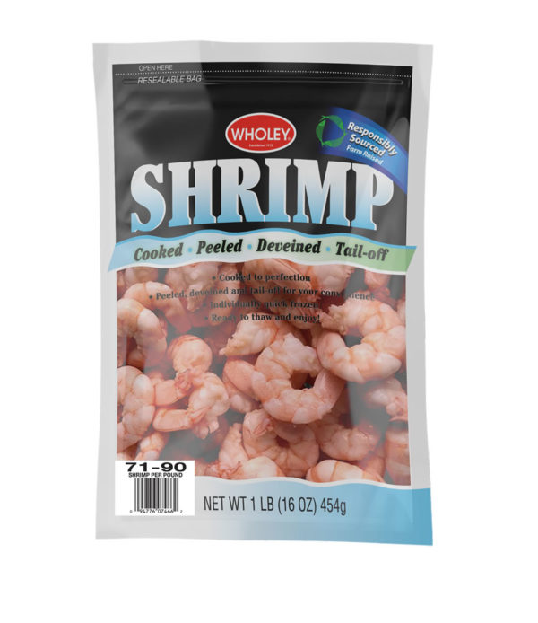 Cooked P&D Tail-Off Shrimp | Wholey Seafood