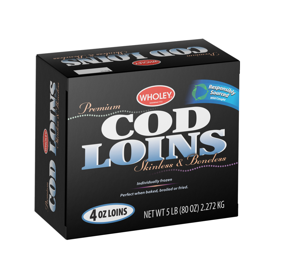 Premium Cod Loins | Wholey Seafood