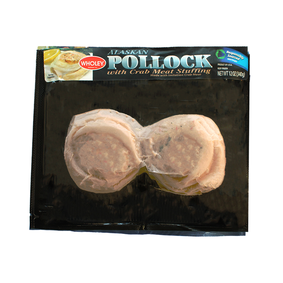 Pollock Stuffed With Crab Meat | Wholey Seafood